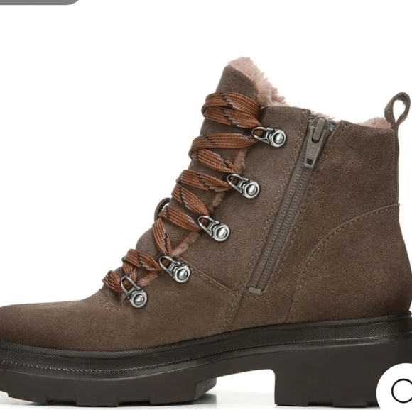 Naturalizer | Shoes | Naturalizer Julian Shearling Hiker Booties | Poshmark